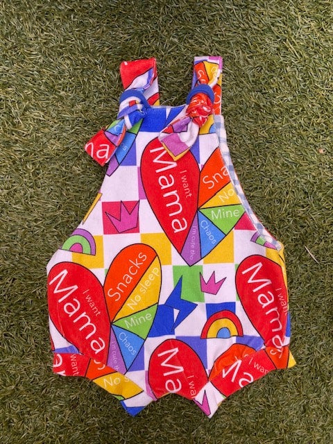 overalls | Rainbow Llama- bright clothes for bright souls